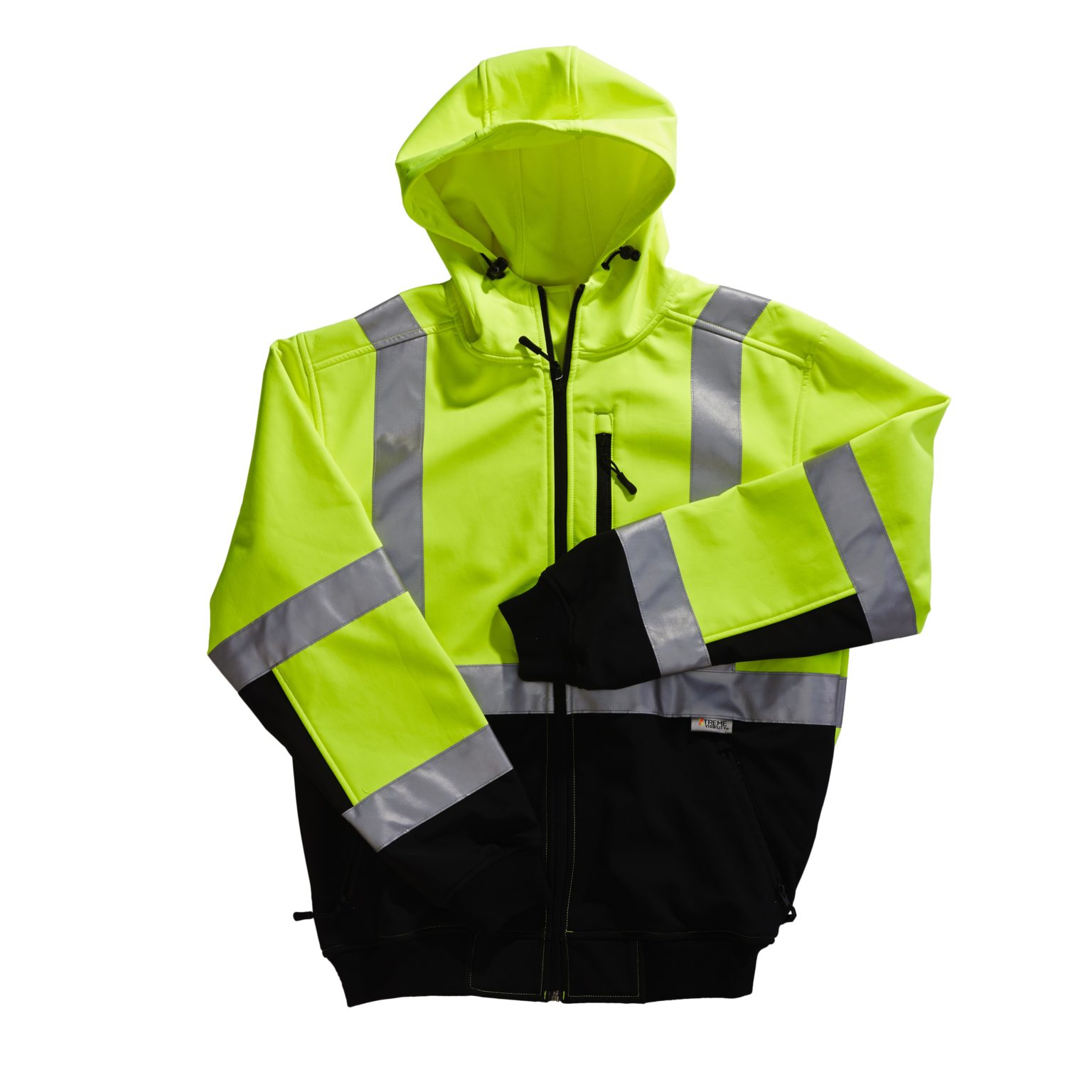 XTREME-FLEX™ SOFT SHELL HOODIE JACKET - Xtreme Visibility